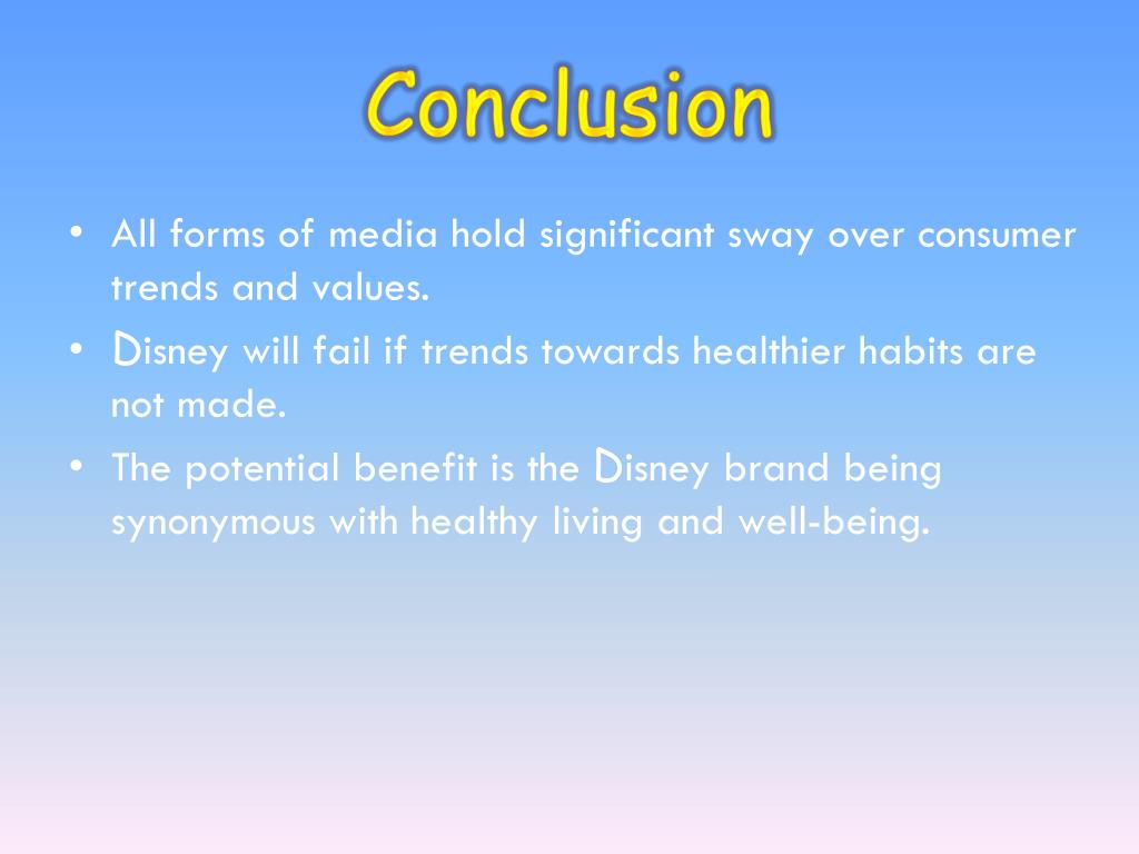 PPT - Disney Consumer Products: Marketing Nutrition to Children ...