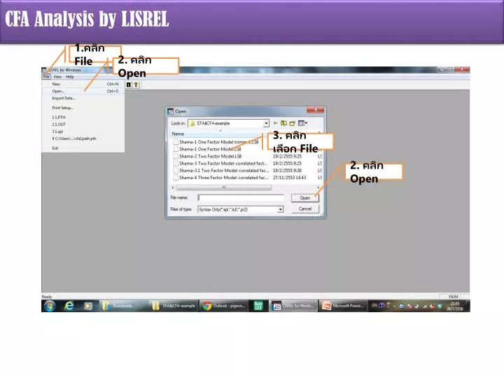PPT - CFA Analysis by LISREL PowerPoint Presentation, free download - ID:3852417