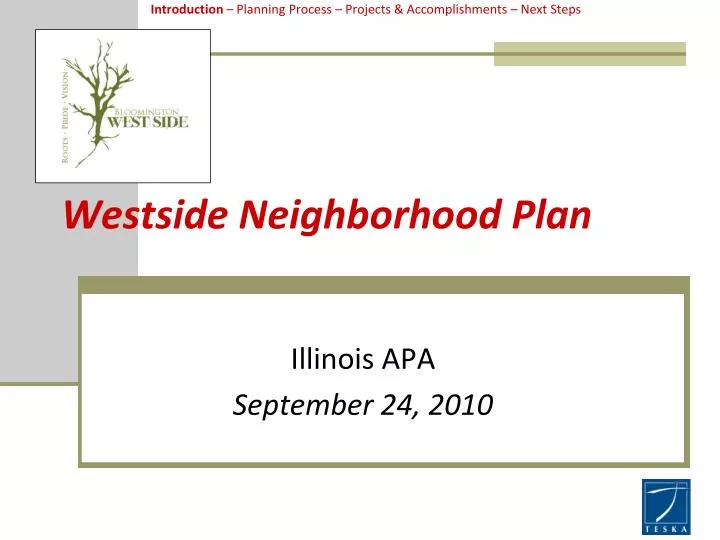 PPT - Westside Neighborhood Plan PowerPoint Presentation, free download ...