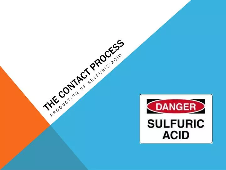 PPT - The Contact process PowerPoint Presentation, free download - ID ...