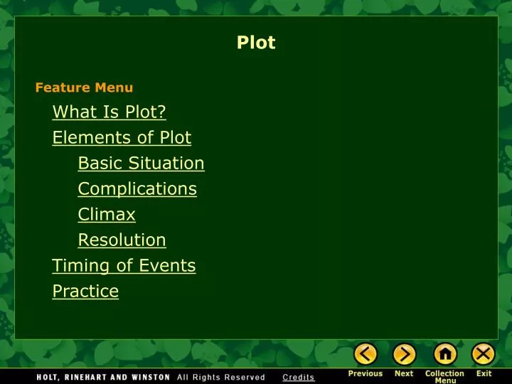 PPT - Plot PowerPoint Presentation, free download - ID:3854647
