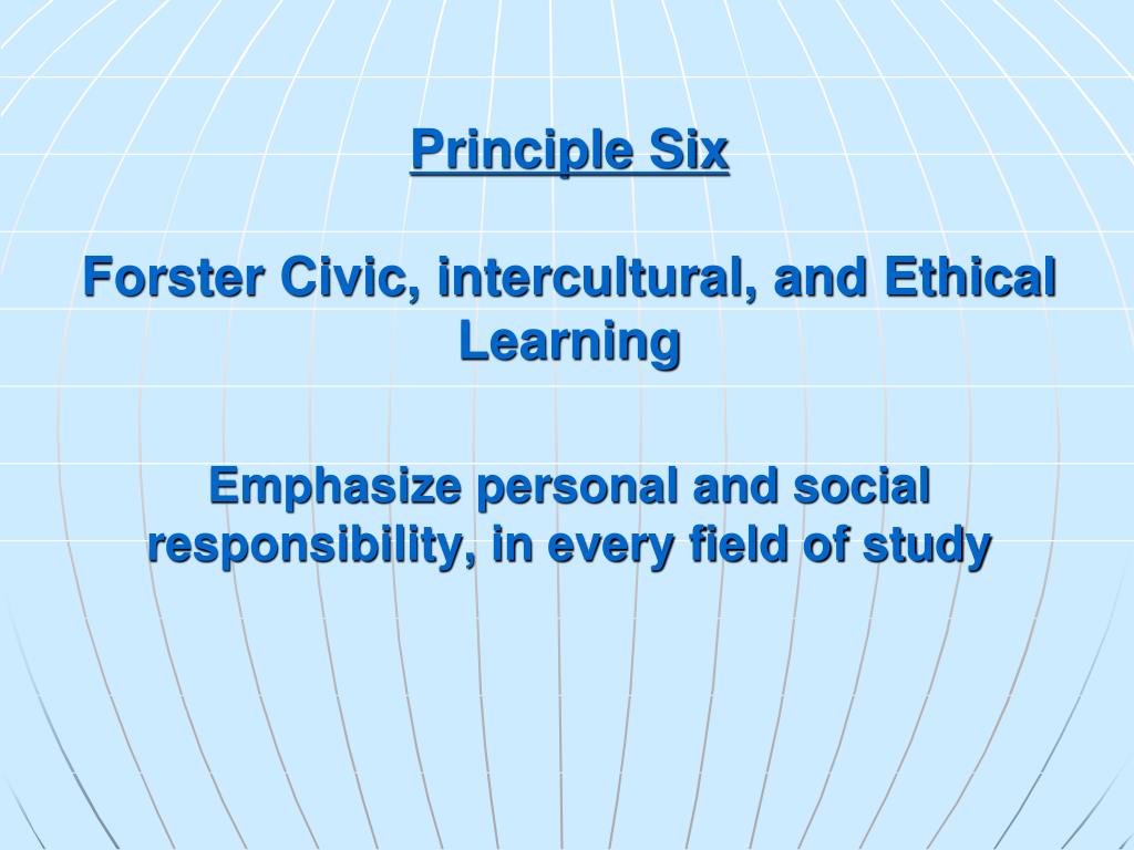 PPT - Outline Principles of Excellence (LEAP) Liberal Education: the ...