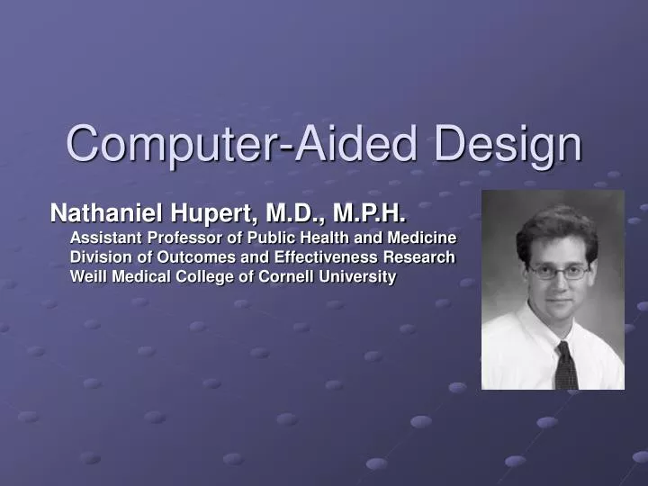 PPT - Computer-Aided Design PowerPoint Presentation, free download - ID ...