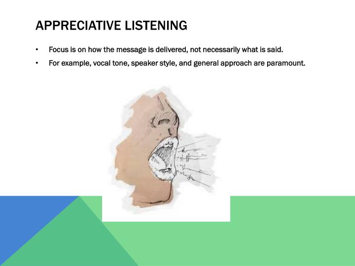 PPT - Types of listening PowerPoint Presentation - ID:3856258
