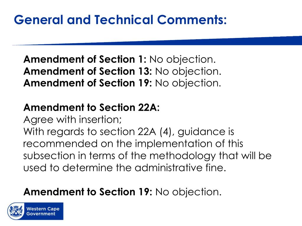 PPT - National Environmental Management: Air Quality Amendment Bill ...