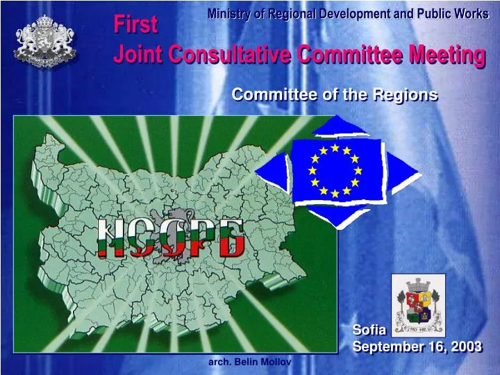 PPT - First Joint Consultative Committee Meeting PowerPoint ...