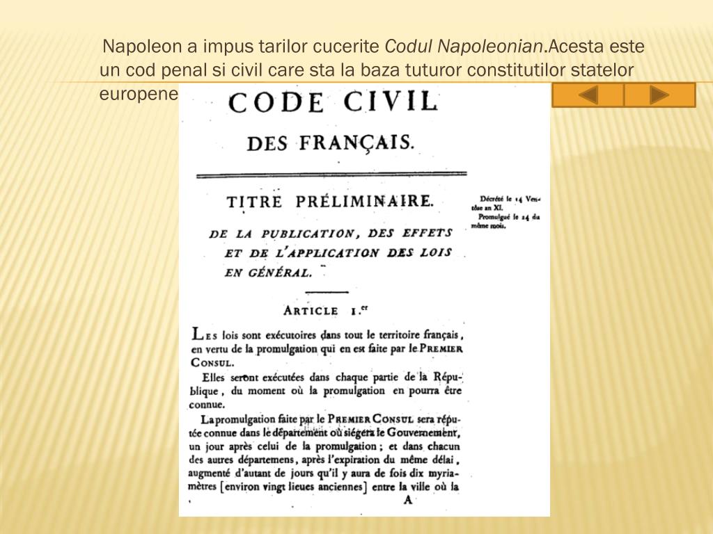 PPT - Primul Imperiu Francez(1804-1815). PowerPoint Presentation, free ...