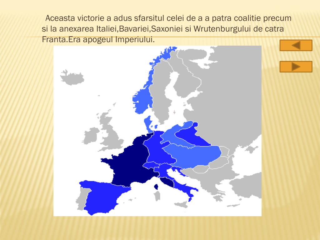PPT - Primul Imperiu Francez(1804-1815). PowerPoint Presentation, free ...