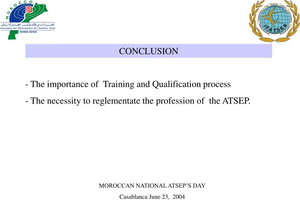 PPT - MOROCCAN NATIONAL ATSEP’S DAY Casablanca June 23, 2004 PowerPoint ...