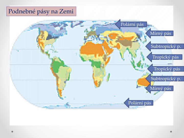 PPT - Podnebné pásy PowerPoint Presentation - ID:3858765