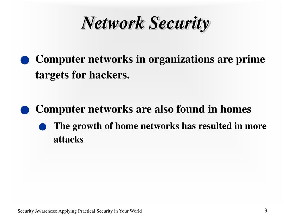 PPT - Security Awareness: Applying Practical Security in Your World ... PPT - Security Awareness: Applying Practical Security in Your World ...