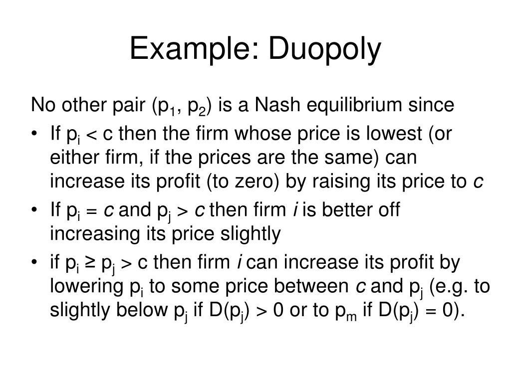 PPT - Nash Equilibrium: Illustrations PowerPoint Presentation, free ...