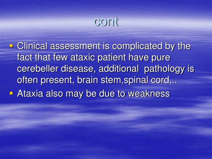 PPT - ataxia PowerPoint Presentation - ID:3860143