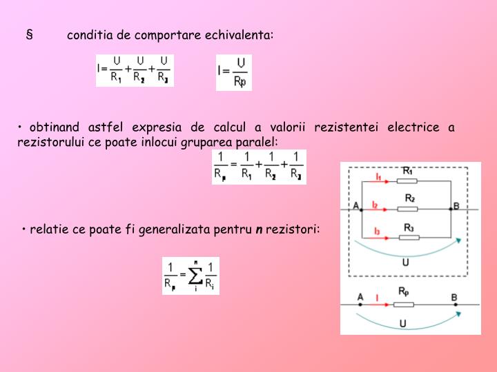 PPT - Gruparea rezistoarelor PowerPoint Presentation - ID:3860214