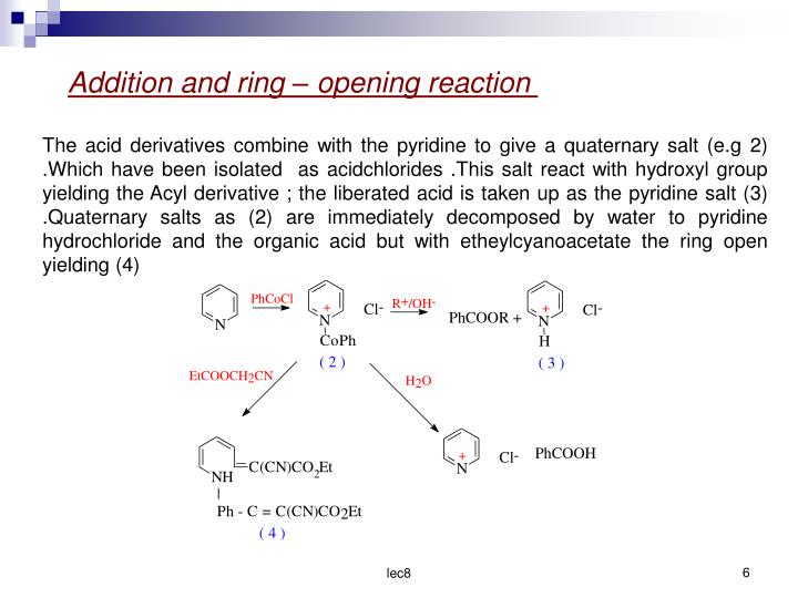 PPT - Synthesis of pyridine PowerPoint Presentation - ID:3860290