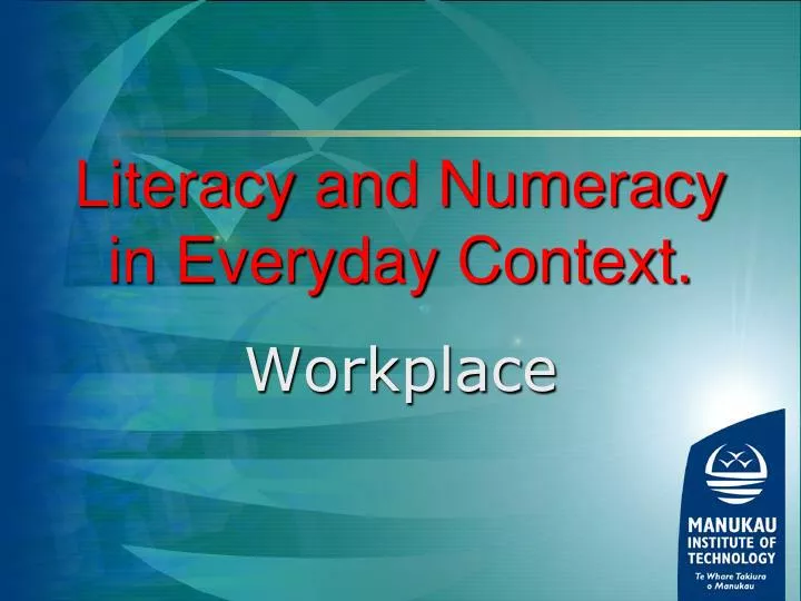 PPT Literacy And Numeracy In Everyday Context PowerPoint ppt-literacy-and-numeracy-in-everyday-context-powerpoint