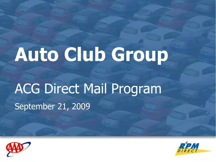 PPT - Auto Club Group PowerPoint Presentation, free download - ID:3861266