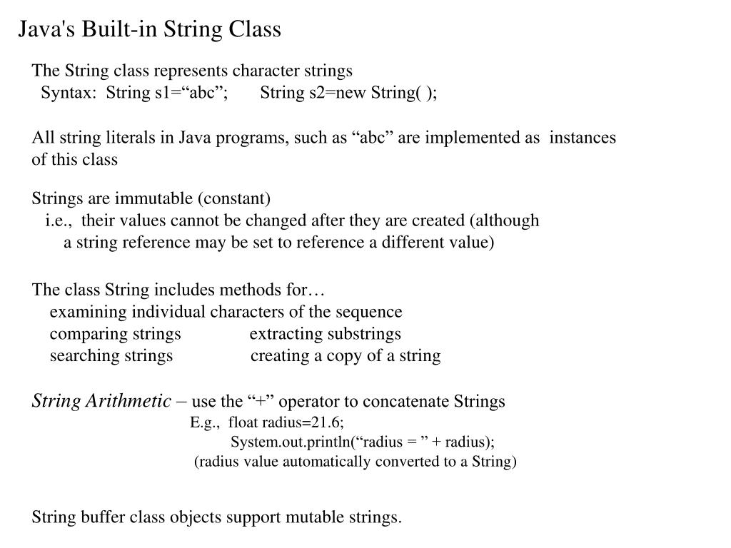 Ppt Array Creation Defines The Size Of The Array And Allocates Space For The Array Object