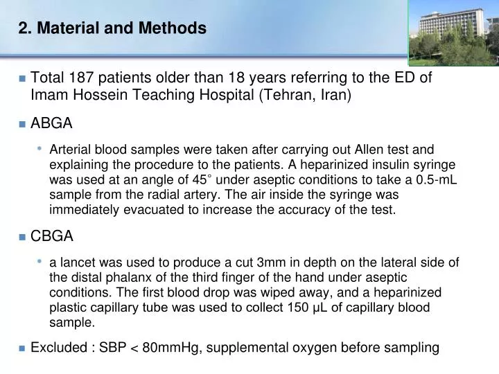 PPT - 2. Material and Methods PowerPoint Presentation, free download ...