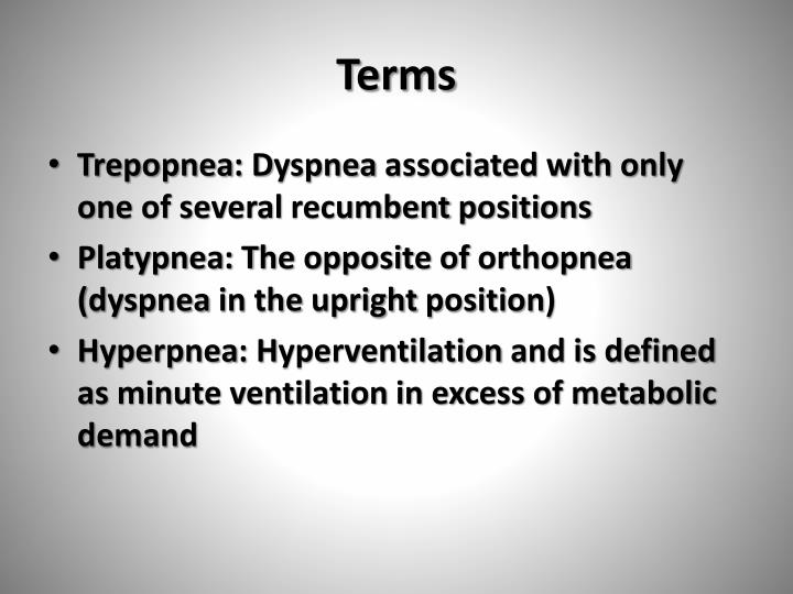 PPT - Emergency Evaluation of the Dyspneic Patient PowerPoint ...
