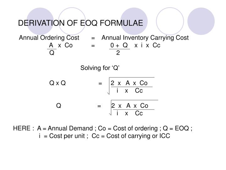 PPT - INVENTORY MANAGEMENT PowerPoint Presentation - ID:3863468