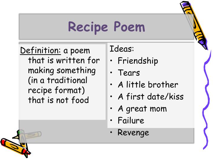 PPT - Poetry Forms PowerPoint Presentation - ID:3863677