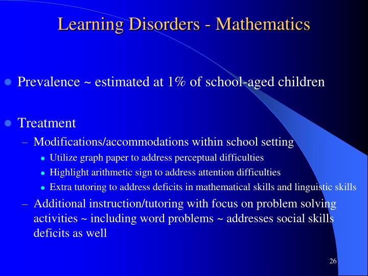 PPT - Child & Adolescent Psychological Disorders PowerPoint ...
