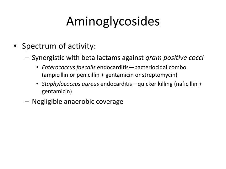 PPT - Aminoglycosides PowerPoint Presentation - ID:3864634