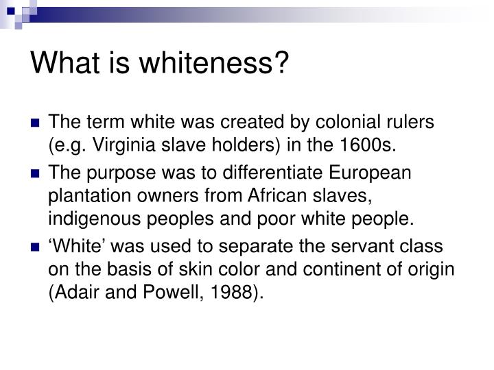 PPT - White Privilege and Racism in Child Welfare PowerPoint ...