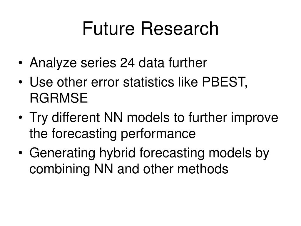 Ppt Analysis And Forecasting Of Lumpy Demand Alternative Approaches