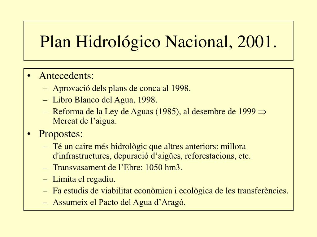 PPT - L’AIGUA DRA. FRANCESCA SEGURA BELTRAN DPT. DE GEOGRAFIA ...
