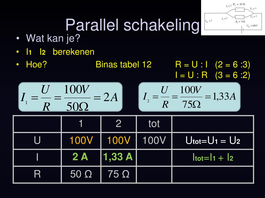 PPT - Oefeningen Elektriciteit PowerPoint Presentation, free download ...