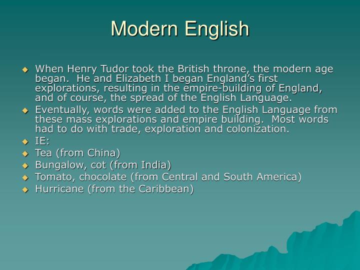 PPT - The History of the English Language PowerPoint Presentation - ID ...