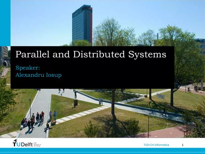 PPT - Parallel and Distributed Systems PowerPoint Presentation, free ...