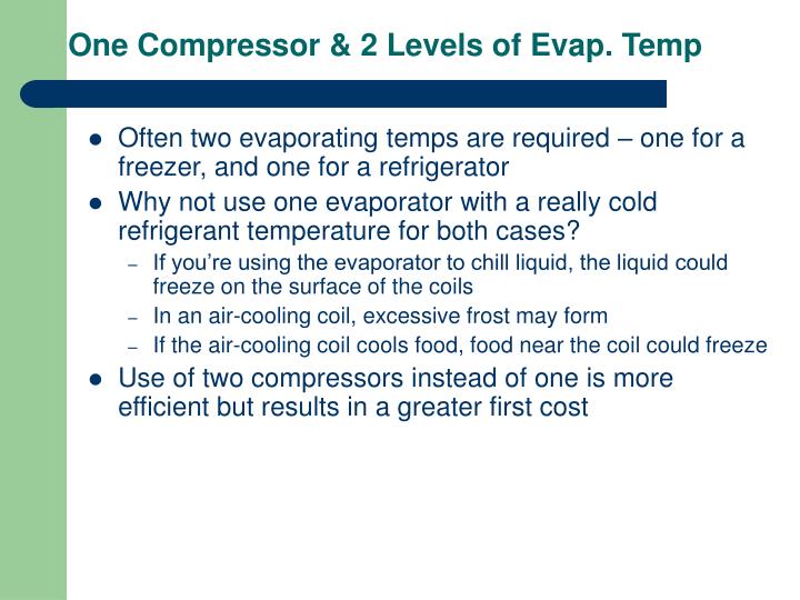 PPT - Refrigeration Systems PowerPoint Presentation - ID:3869575