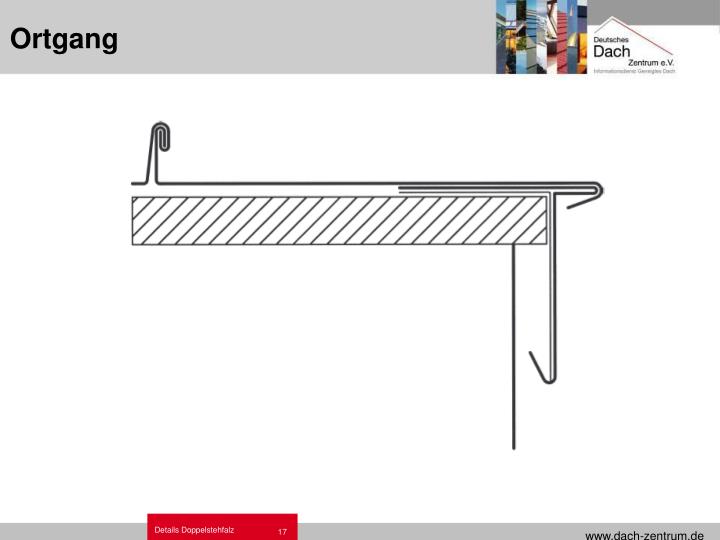 PPT - Metalldach Doppelstehfalz Details PowerPoint Presentation - ID ...