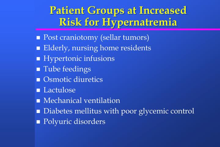 PPT - Diagnosis and Treatment of Hyponatremia PowerPoint Presentation ...