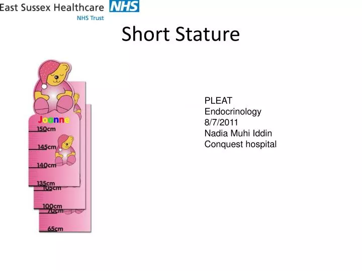 PPT - Short Stature PowerPoint Presentation, free download - ID:3871942