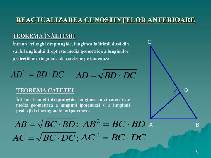 PPT - TEOREMA LUI PITAGORA PowerPoint Presentation - ID:3872201