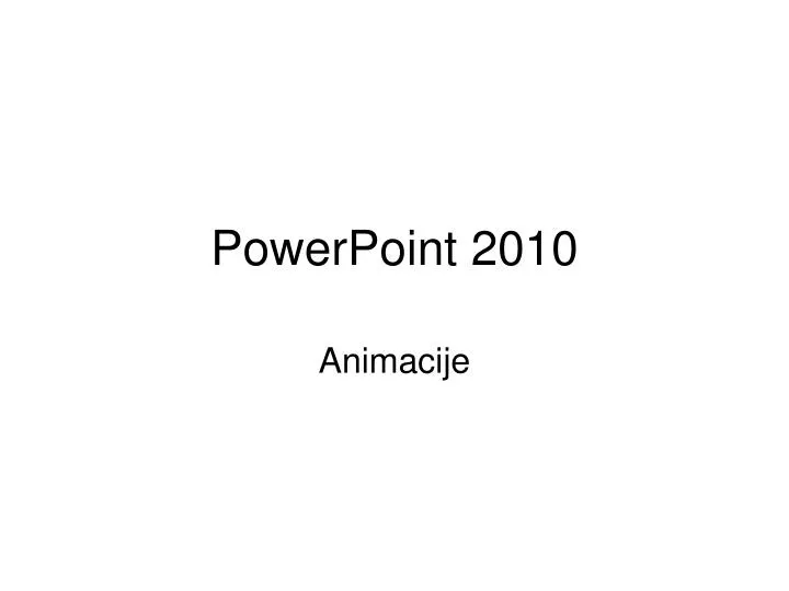 PPT - PowerPoint 2010 PowerPoint Presentation, free download - ID:3872202