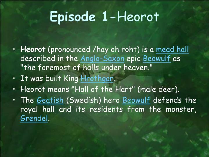 PPT - Beowulf PowerPoint Presentation - ID:3872554