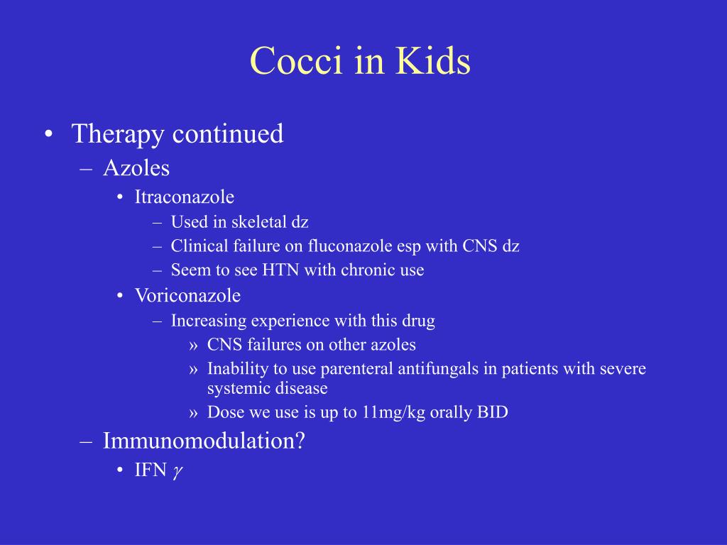 PPT - 15-Year Review of Pediatric Coccidioidomycosis: Clinical ...