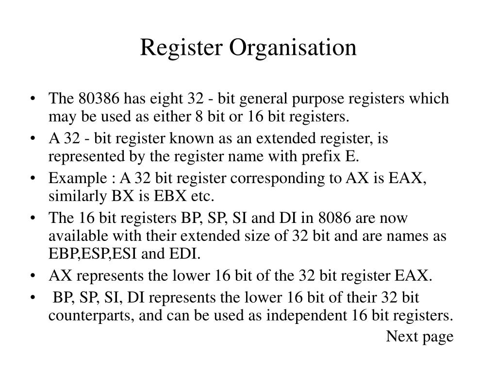 PPT - Architecture of 80386 PowerPoint Presentation, free download - ID ...