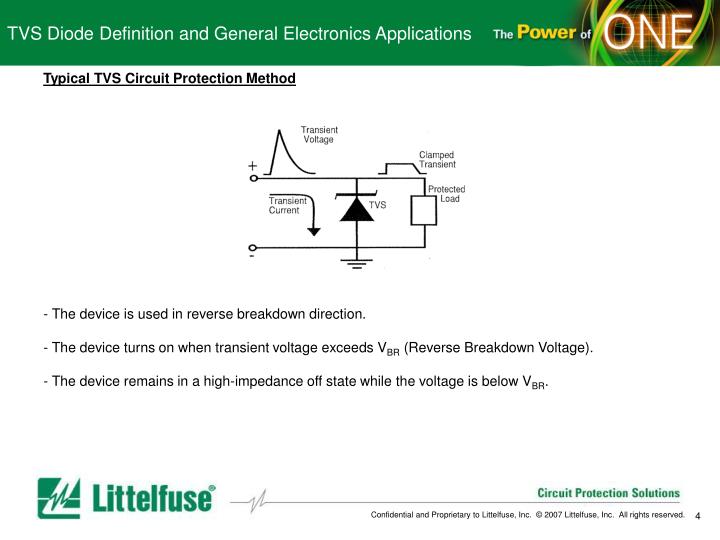 PPT - General Electronics TVS Diode Training PowerPoint Presentation ...