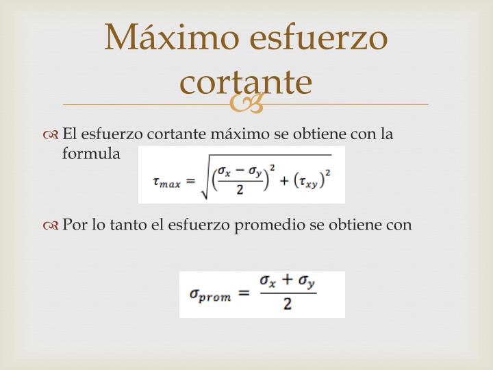 PPT - Capitulo 7 Transformaciones de esfuerzos y deformaciones PowerPoint Presentation - ID:3877265