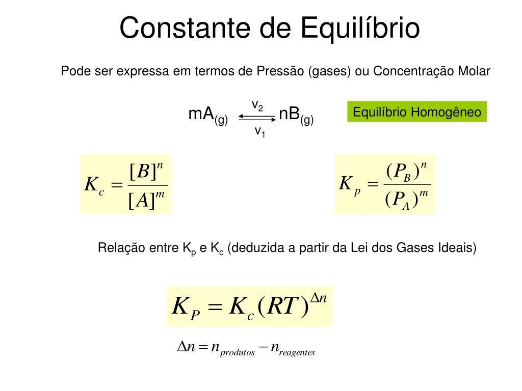 Ppt Equilíbrio Químico Powerpoint Presentation Free Download Id