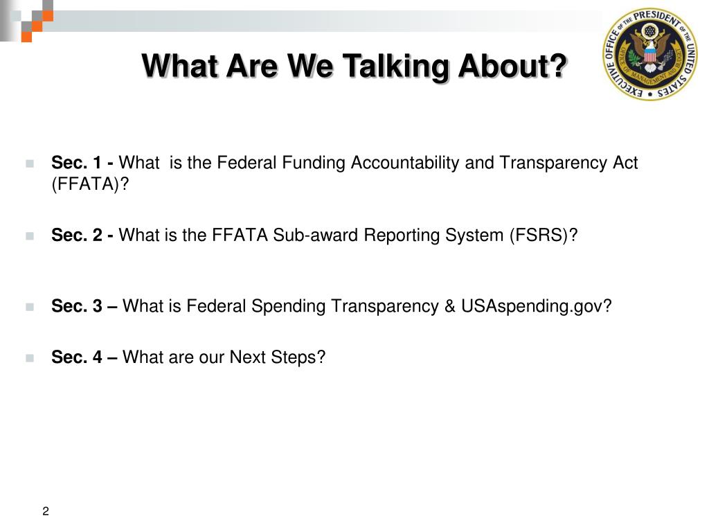 PPT - Karen F. Lee Office of Management & Budget Office of Federal ...