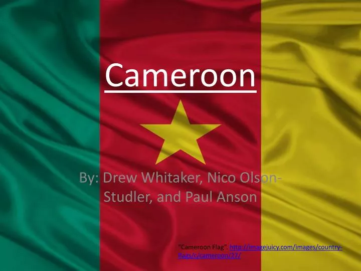 PPT - Cameroon PowerPoint Presentation, free download - ID:3878931