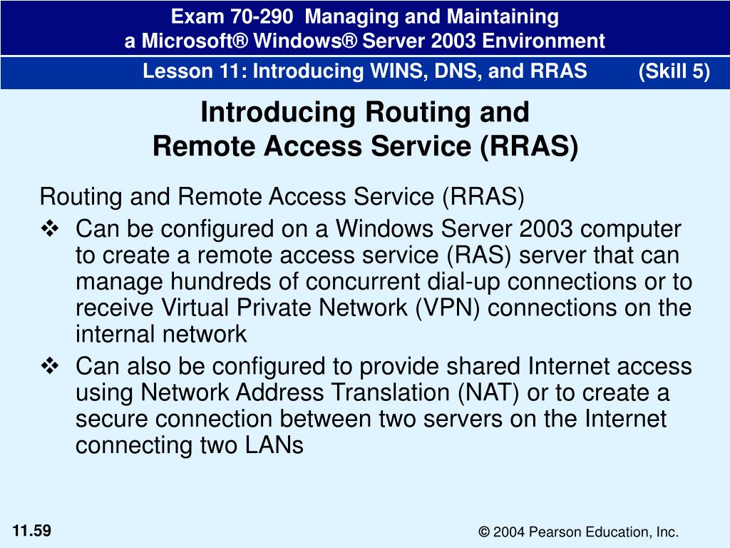 PPT - Routing and Remote Access Service (RRAS) PowerPoint Presentation ... PPT - Routing and Remote Access Service (RRAS) PowerPoint Presentation ...