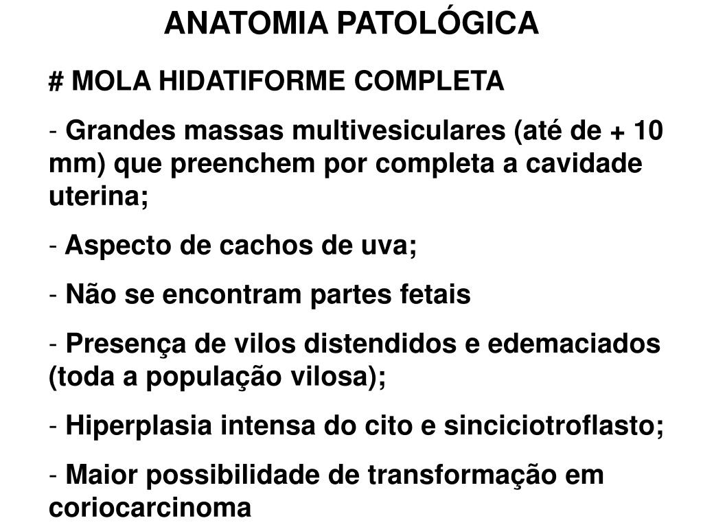 PPT - TUMORES TROFOBLÁSTICOS GESTACIONAIS RANUCE RIBEIRO AZIZ YDY ...